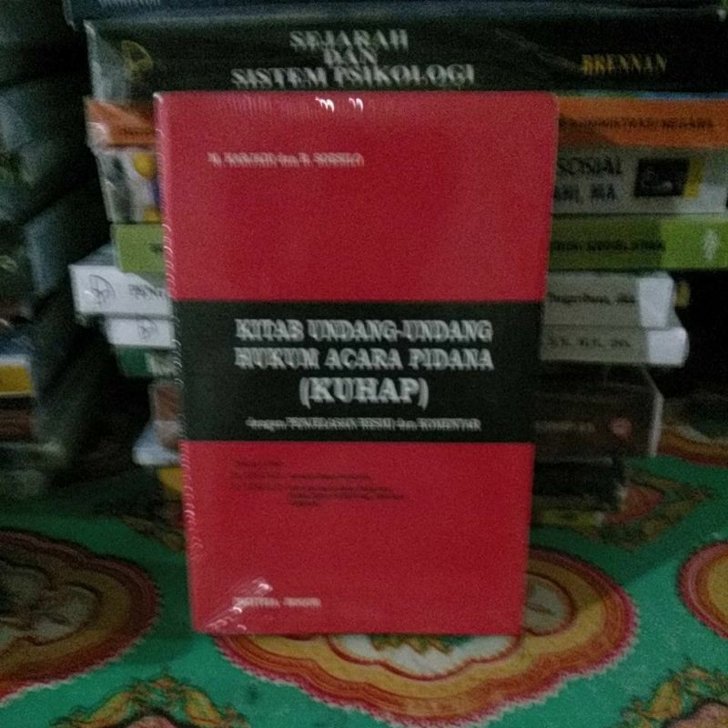 Jual KUHP DENGAN PENJELASAN RESMI DAN KOMENTAR -M KARJADI DAN R SOESILO ...