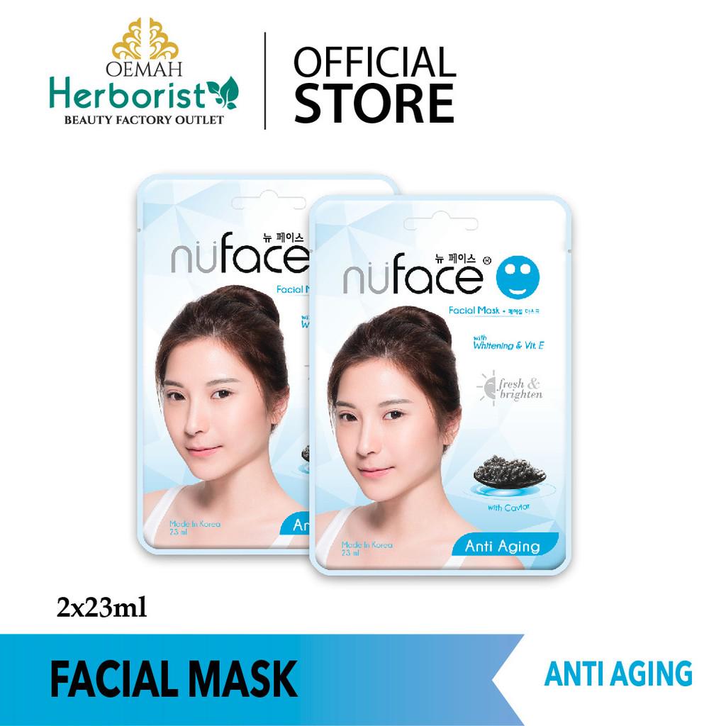 Jual Nuface Facial Mask Anti Aging 2 x 23 mL | Shopee Indonesia