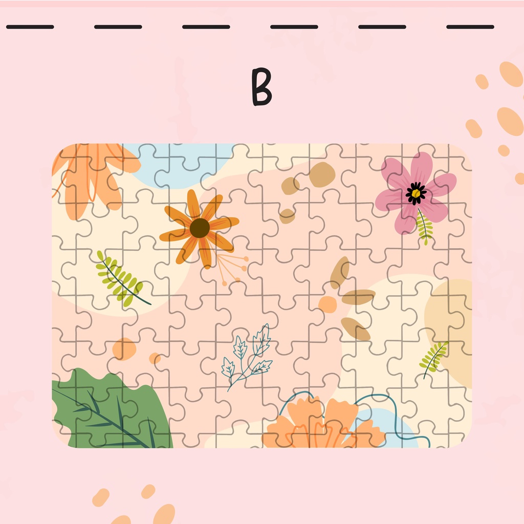 Jual READY STOK Mainan PUZZLE Dekorasi Motif Flower Bunga Cantik ...
