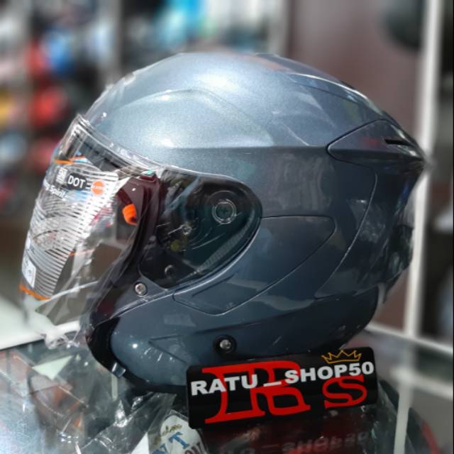 Jual Helm Ink Dynamic solid ABu glossy | Shopee Indonesia