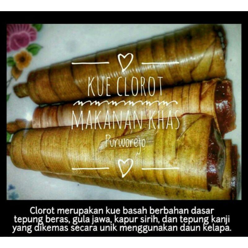 Jual JAJANAN KUE CLOROT / CELOROT / CEROROT / JELURUT MAKANAN ...