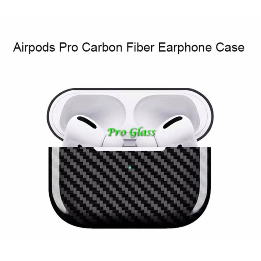 Jual Apple Airpods Airpod 1 / 2 / PRO Premium 3D Carbon Case + Strap ...