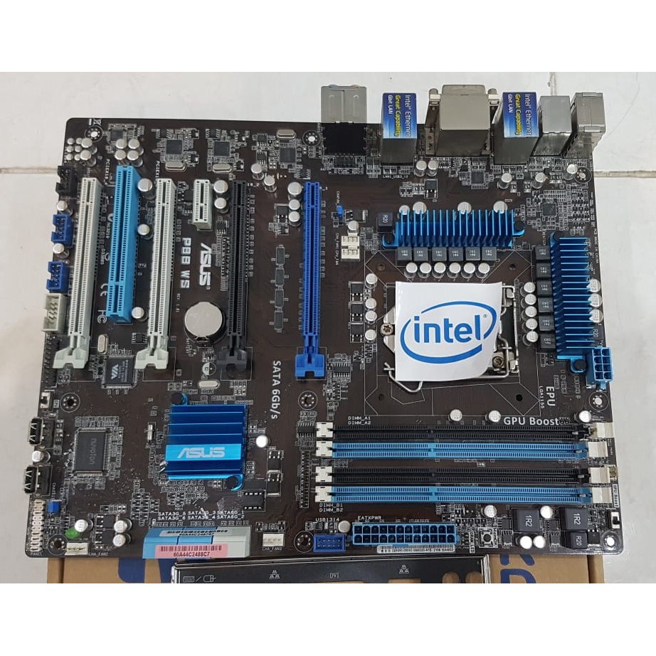 Jual Motherboard ASUS P8B WS LGA 1155 | Shopee Indonesia