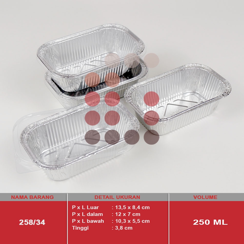 Jual alumunium foil cup OX 250 + tutup / MACARONI SCHOTEL / LASAGNA | Shopee Indonesia