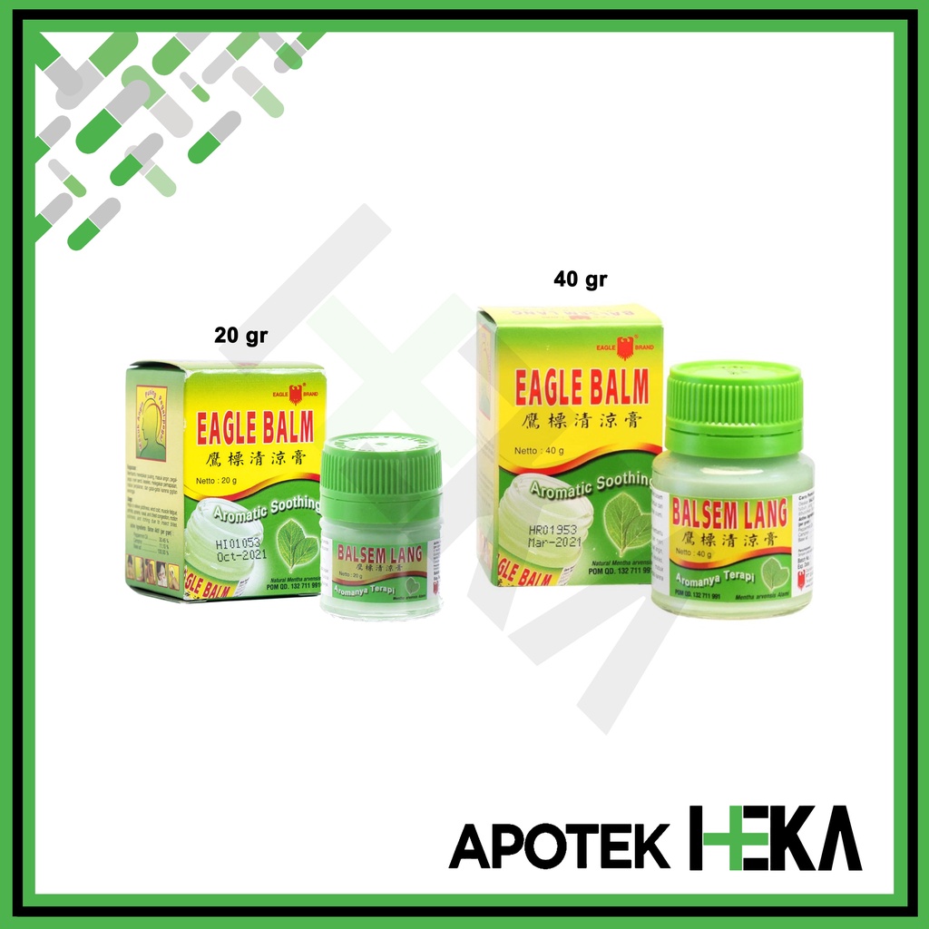 Jual Balsem Cap Lang 20 / 40 gr - Balsem Panas Pegal Otot Sendi Encok ...