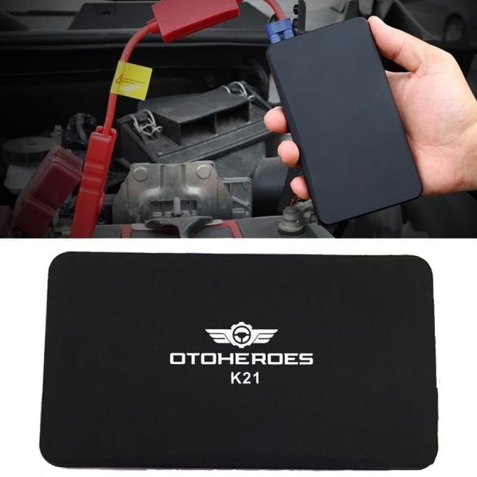 Jual Jumper Aki Portable Mobil 20000Mah 12V/ 1 Usb Power Bank Senter ...