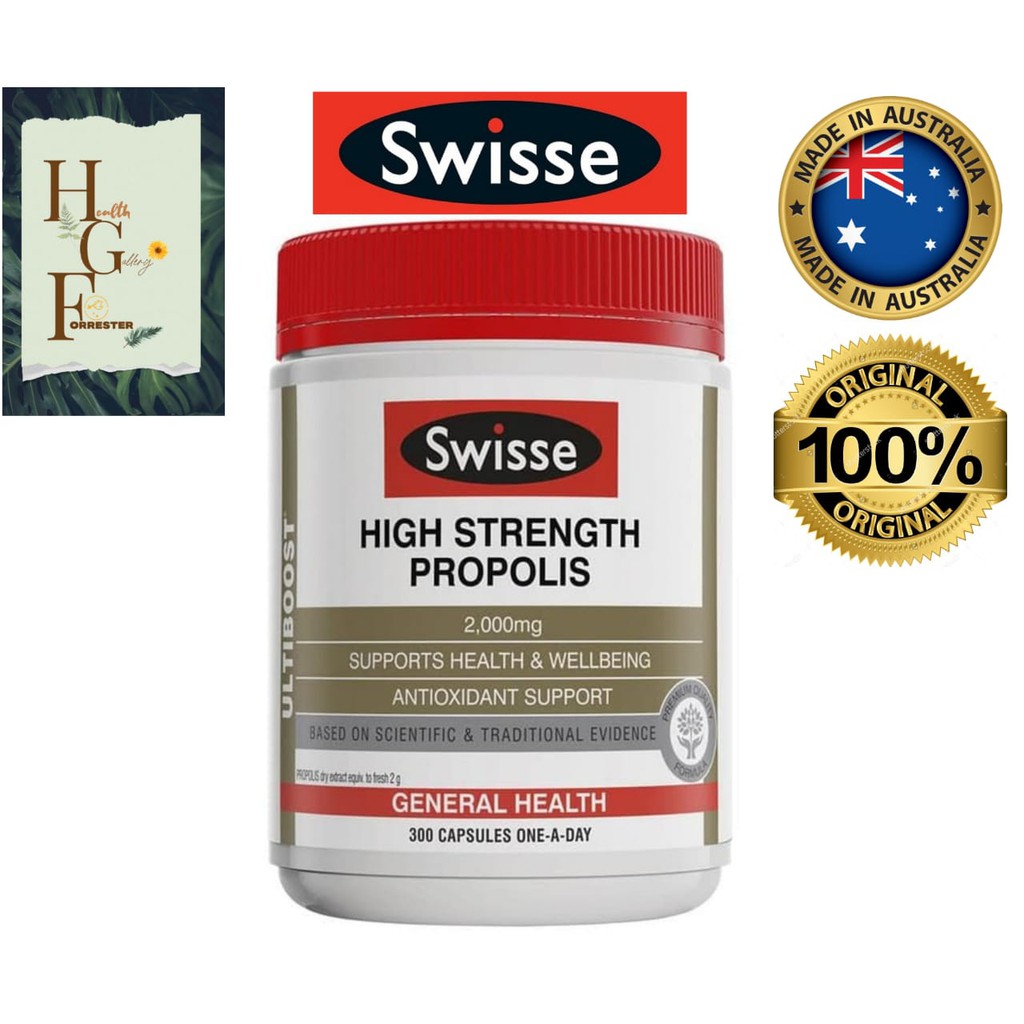 Jual SWISSE ULTIBOOST HIGH STRENGTH PROPOLIS 300tab | Shopee Indonesia