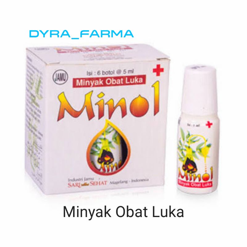Jual Minol Minyak Luka 5ml / Minyak Luka Minol 5ml / Obat Berbagai ...