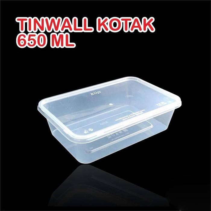 Jual Box Plastik Makanan 650ml | Shopee Indonesia