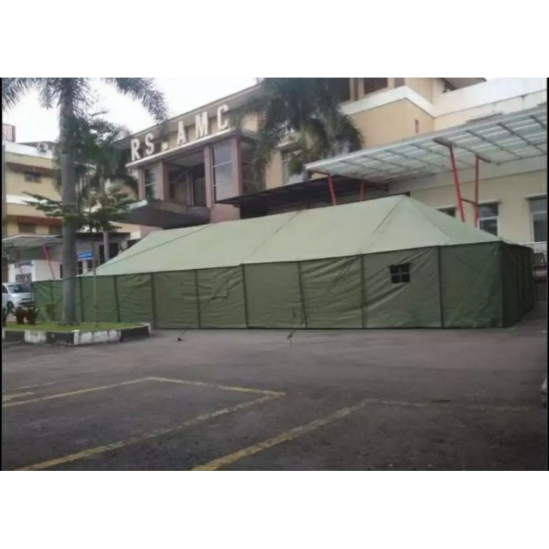 Jual Tenda Pleton Regu Komando Pramuka Murah 1 Set Tiang dan kain ...