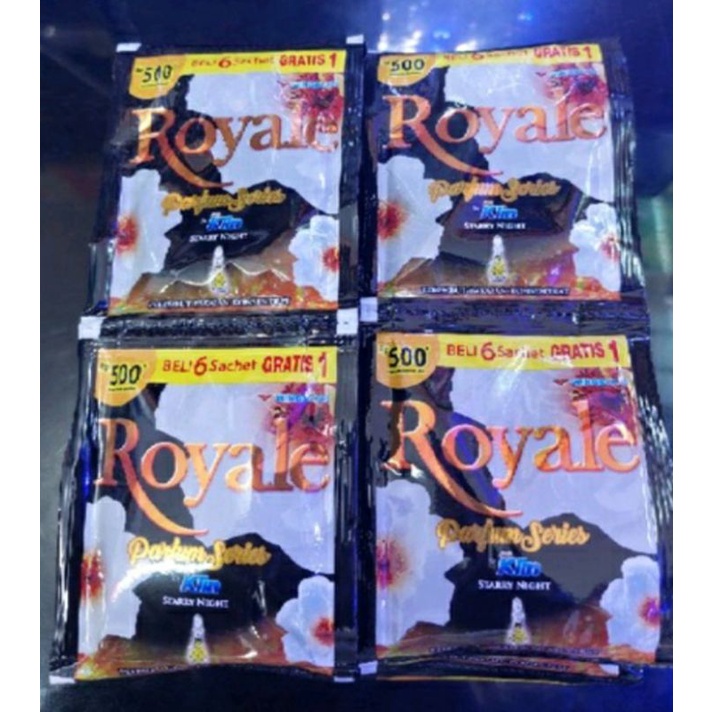 Jual ROYALE SACHET 13ML/PEWANGI PAKAIAN GROSIR/ROYALE SACHET 12 RENTENG ...