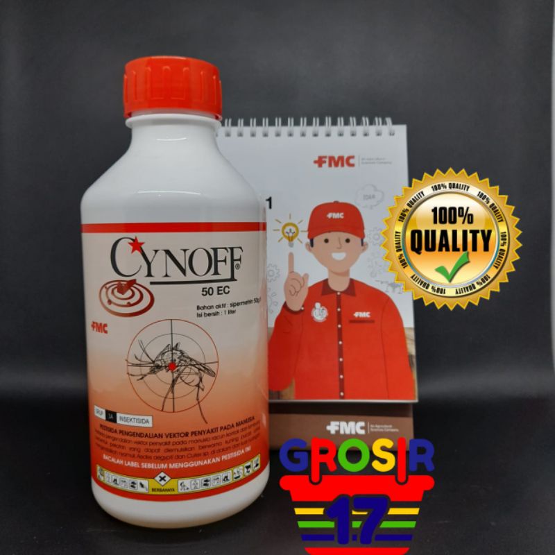 Jual CYNOFF 50 EC Obat Fogging Nyamuk , Lalat , Semut , Kecoa , dan ...