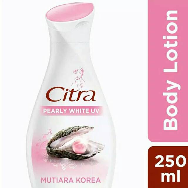 Jual CITRA HAND AND BODY LOTION PEARLY WHITE UV 250 ml | Shopee Indonesia