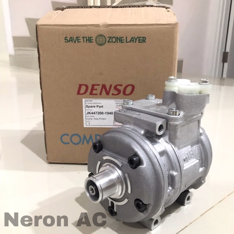 Jual KOMPRESOR COMPRESOR AC KIJANG ND 15A DENSO ASLI | Shopee Indonesia