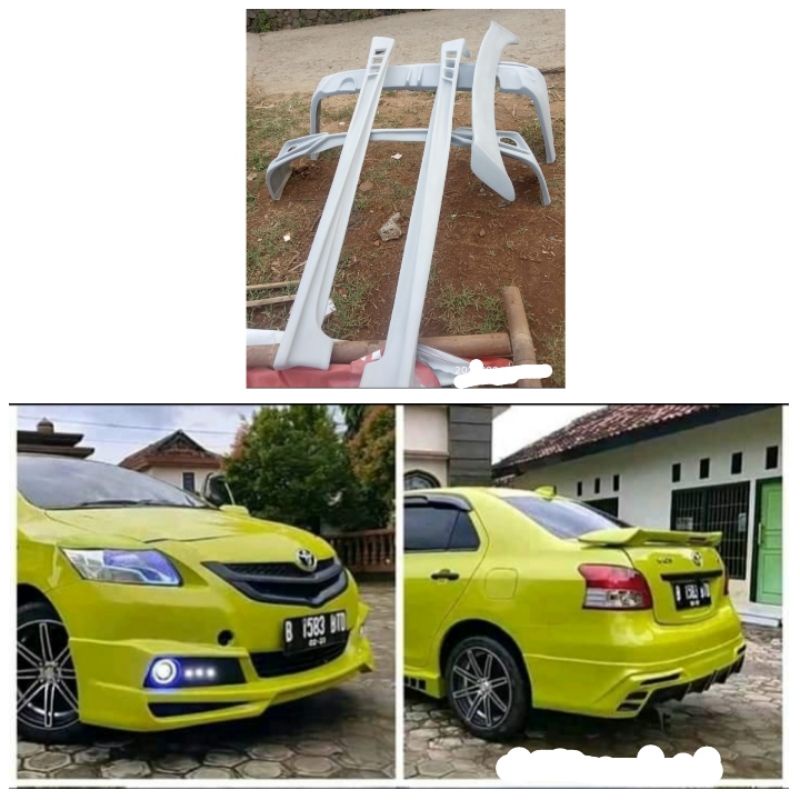 Jual BODYKIT VIOS GEN 2 NEW GALAXY FULLSET | Shopee Indonesia
