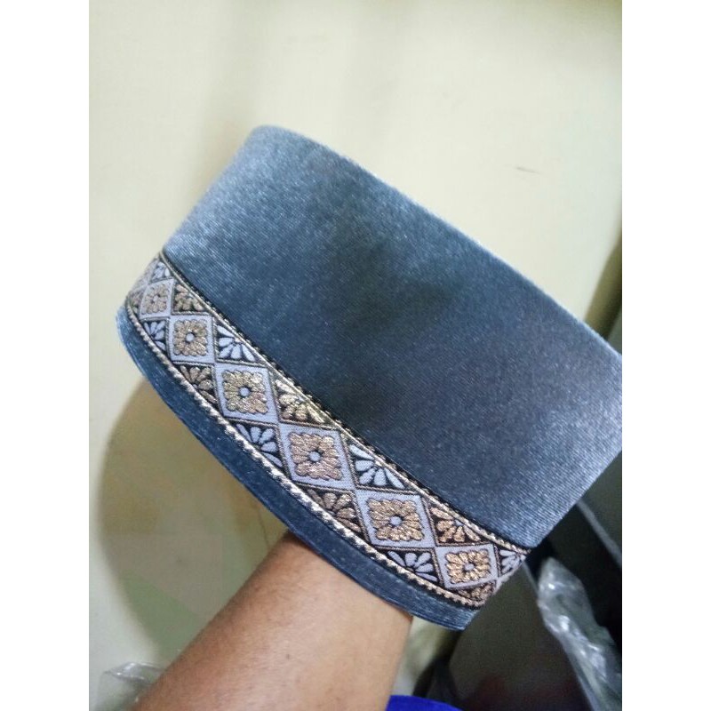 Jual peci abu abu modis tinggi 12 cm ukuran peci yang ada 4 5 6 7 8 9 10 | Shopee Indonesia