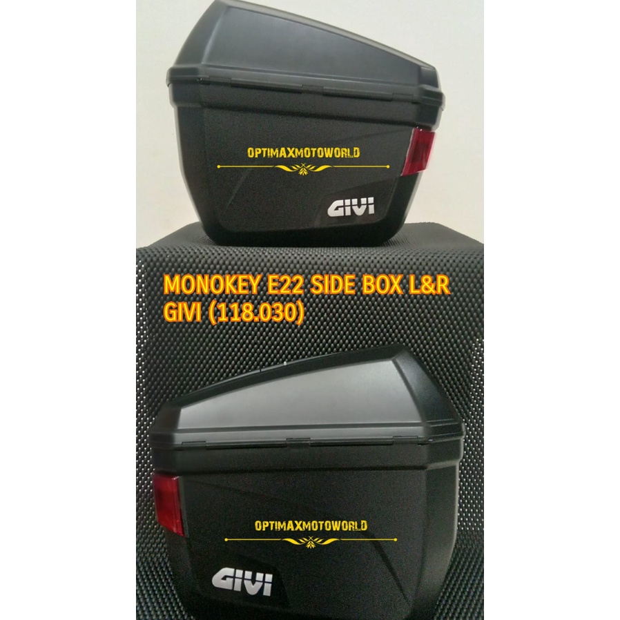 Jual BOX GIVI MONO KEY E22 SIDE BOX L & R | Shopee Indonesia