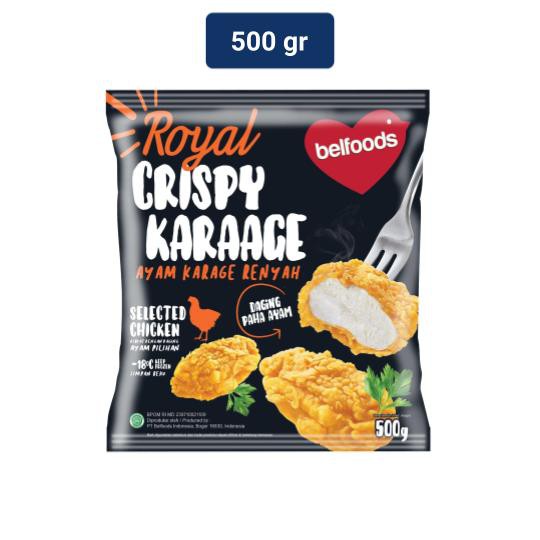 Jual Belfoods Royal Crispy Karaage 1 pack (500 gr) | Shopee Indonesia