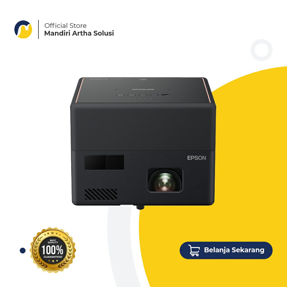 Jual Projector Epson EpiqVision Mini EF-12 Laser Projection TV | Shopee ...