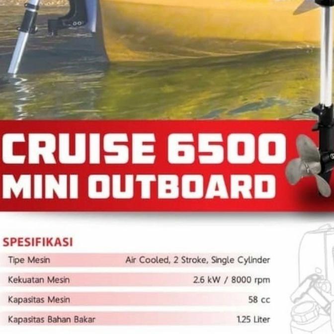 Jual Mesin Tempel Mini / Cruise 6500 Mini Outboard Proquip Usa Origibal | Shopee Indonesia
