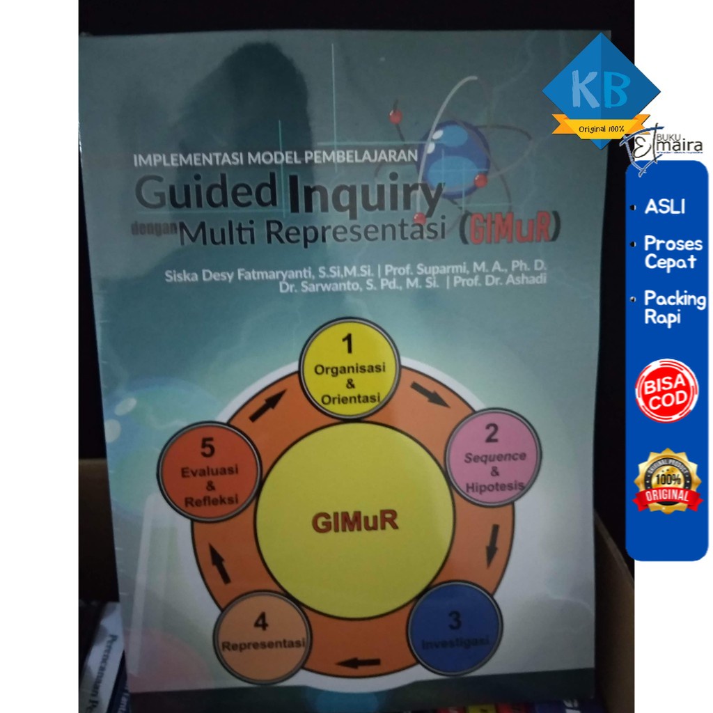 Jual Buku Implementasi Model Pembelajaran Guided Inquiry dengan Multi Representasi (GIMuR ...