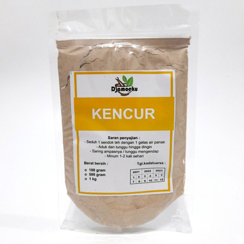 Jual Kencur bubuk 100 gram bumbu rempah murni dan original | Shopee ...