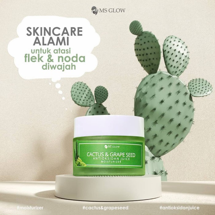 Jual Cactus & Grape Seed Antioksidan Juice MS Glow | Shopee Indonesia
