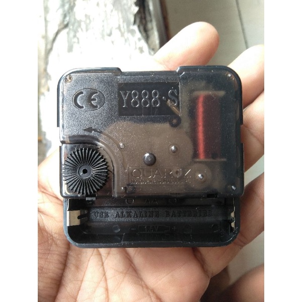 Jual mesin jam dinding edison Y888 sweep merayap | Shopee Indonesia