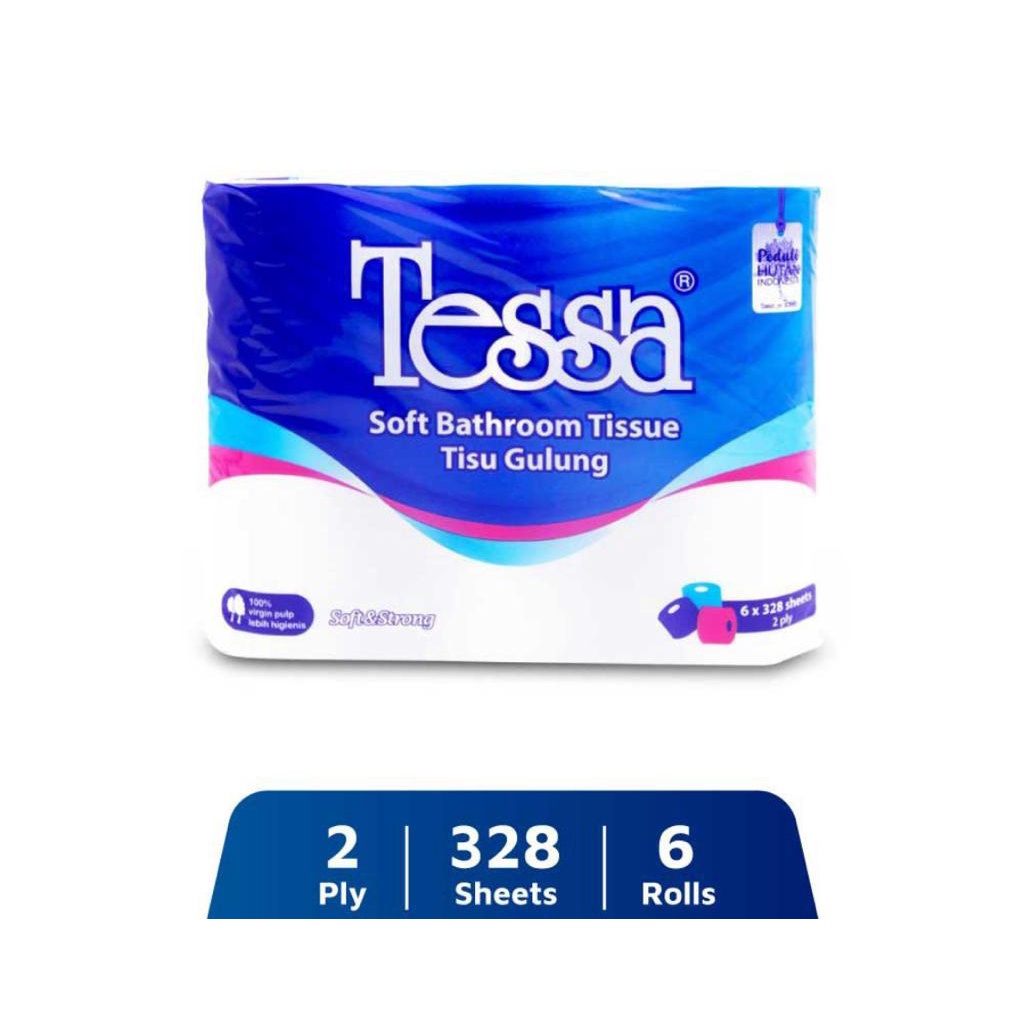 Jual Tessa PB 02 - Tessa Soft Bathroom Tissue - Tisu Gulung -Toilet ...