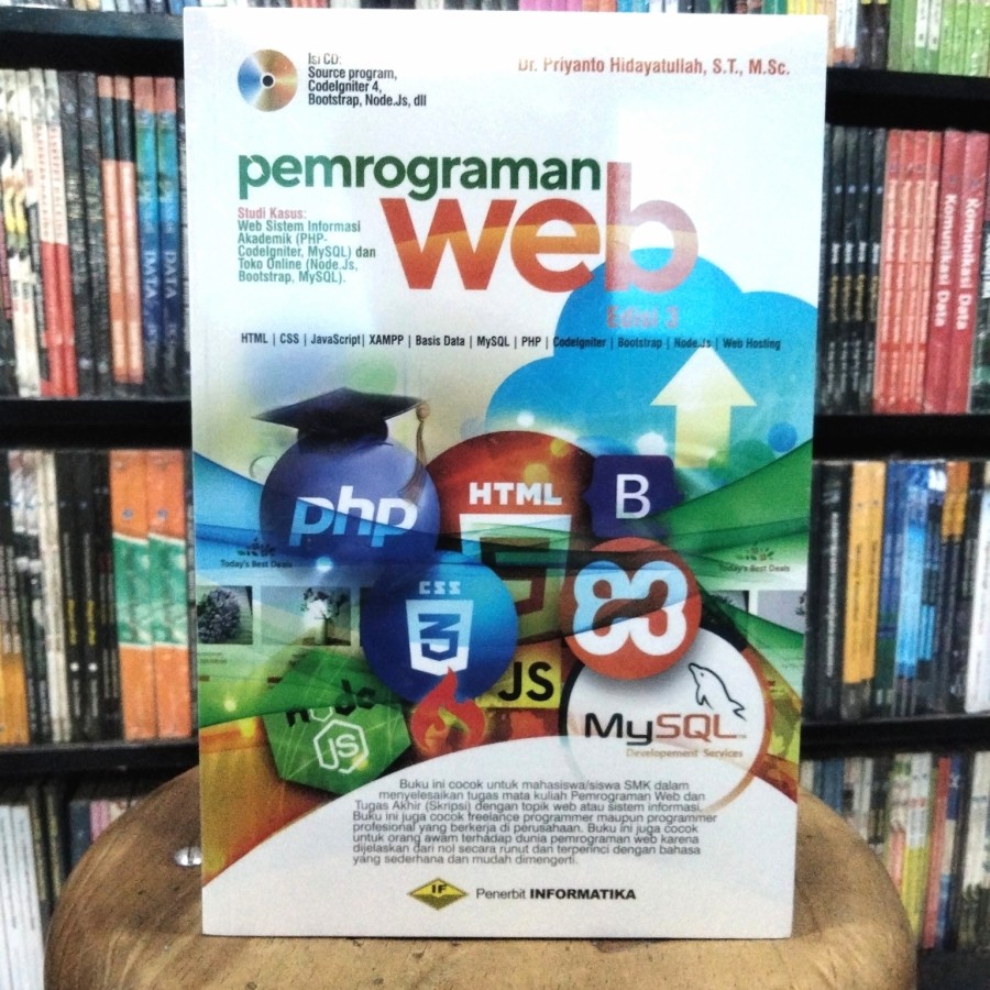 Jual Terbaru Buku Pemrograman Web Edisi 3 diseratai CD | Shopee Indonesia