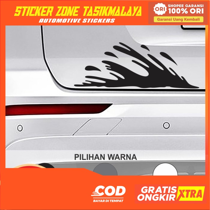 Jual Cutting Sticker Mobil Splash Cipratan Lantai Kiri Sticker Body ...