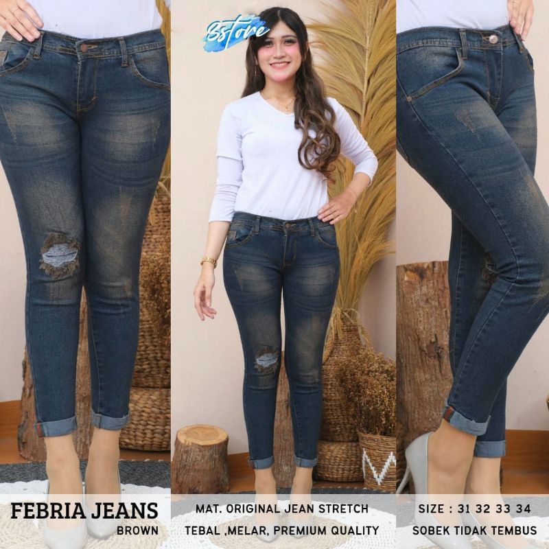 Jual febria Jeans | Shopee Indonesia