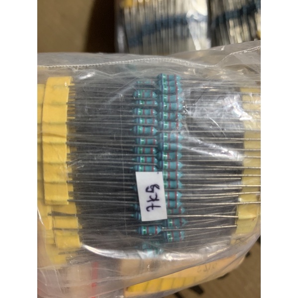 Jual Resistor 7K5 7,5K 7.5K 1/4watt taiwan | Shopee Indonesia