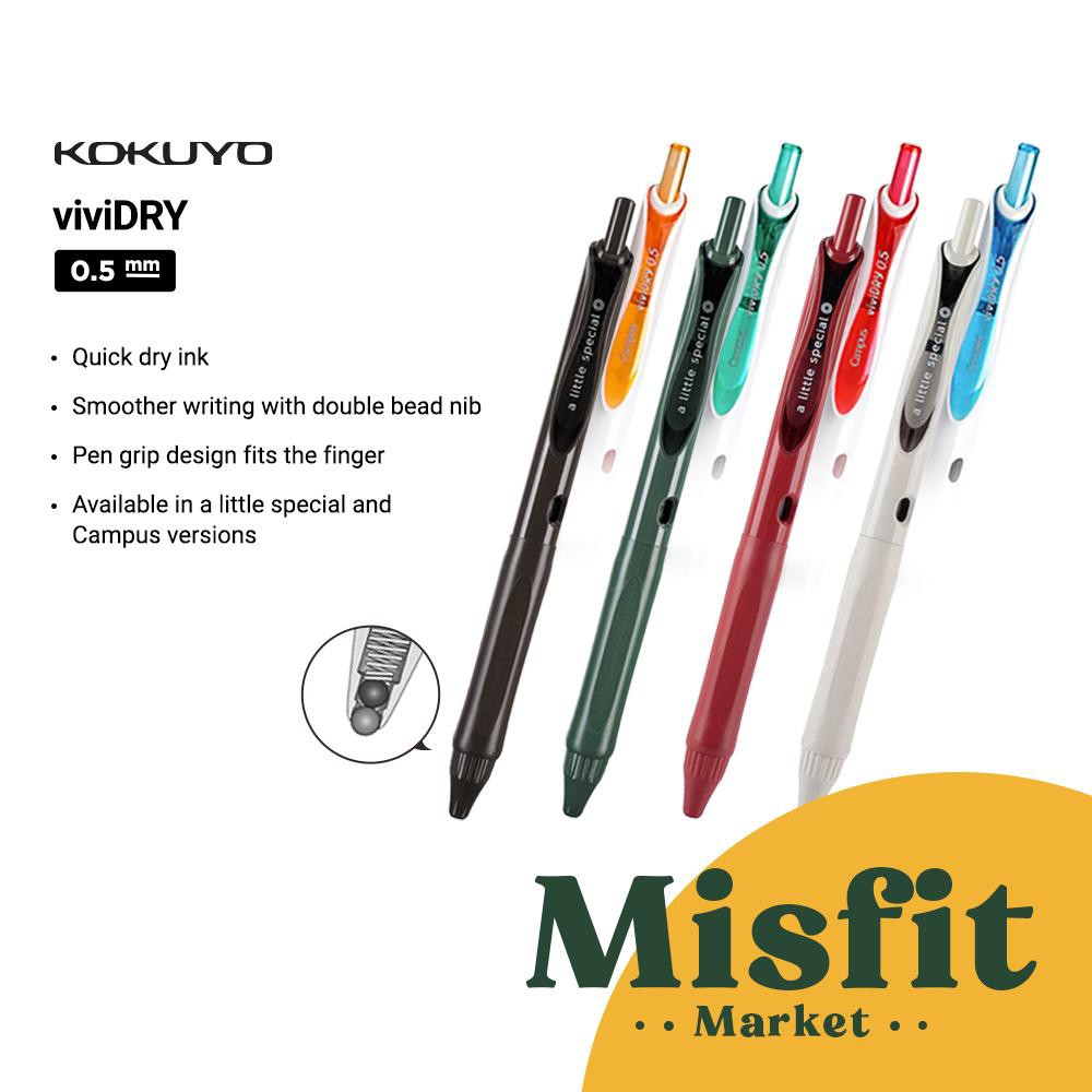 Jual KOKUYO viviDRY Pen Gel 0,5 mm | Shopee Indonesia