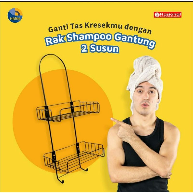 Jual Rak Shampoo Besi Susun 2 Rak Gantung Rak Kamar Mandi | Shopee ...