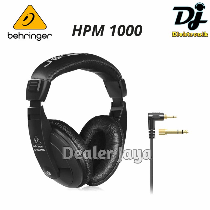 Jual Headphone / Headset Monitor Behringer HPM 1000 / HPM1000 Black ...