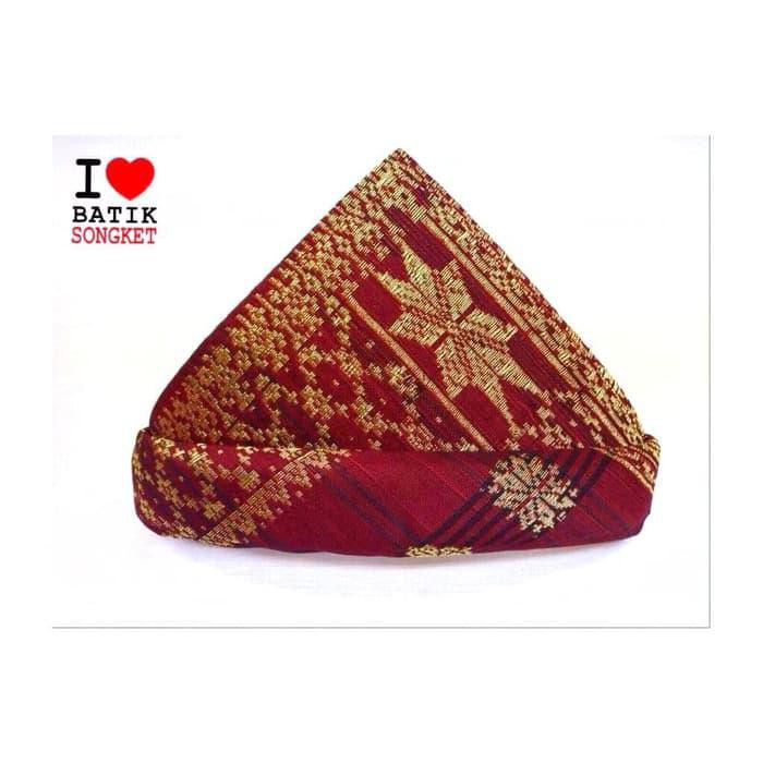 Jual Topi Tanjak Adat Palembang Batiksongket | Shopee Indonesia