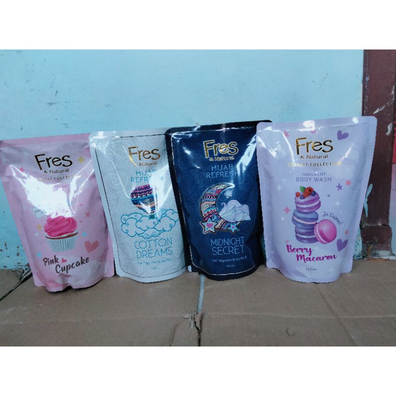 Jual FRES&NATURAL SABUN MANDI CAIR 400ML | Shopee Indonesia