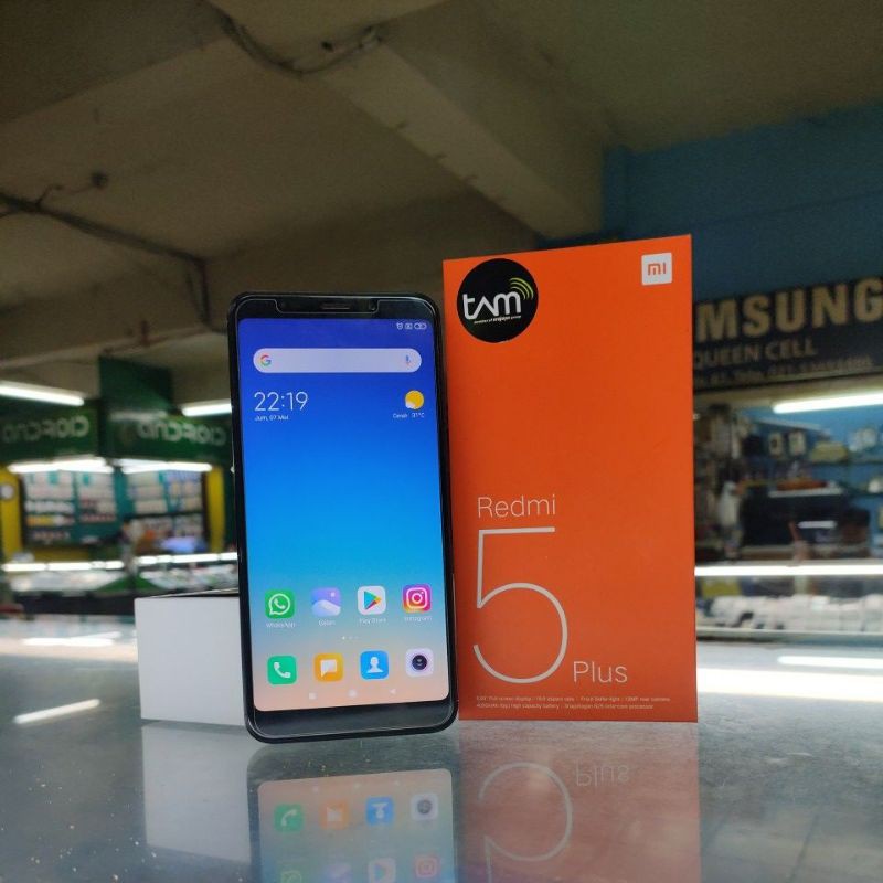 Jual xiaomi redmi 5 plus 3/32 second fullset | Shopee Indonesia