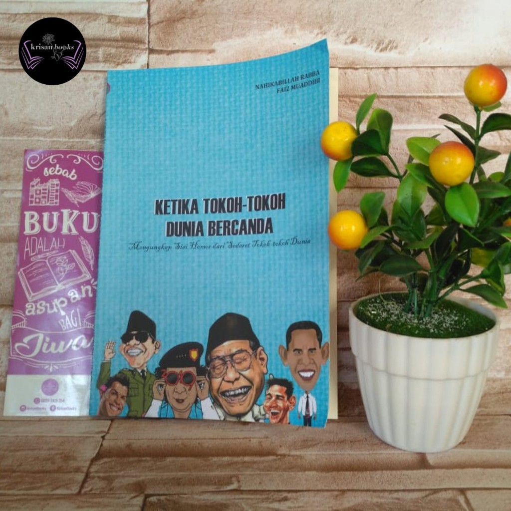 Jual Buku Humor Inspirasi - Ketika Tokoh-Tokoh Dunia Bercanda penulis ...