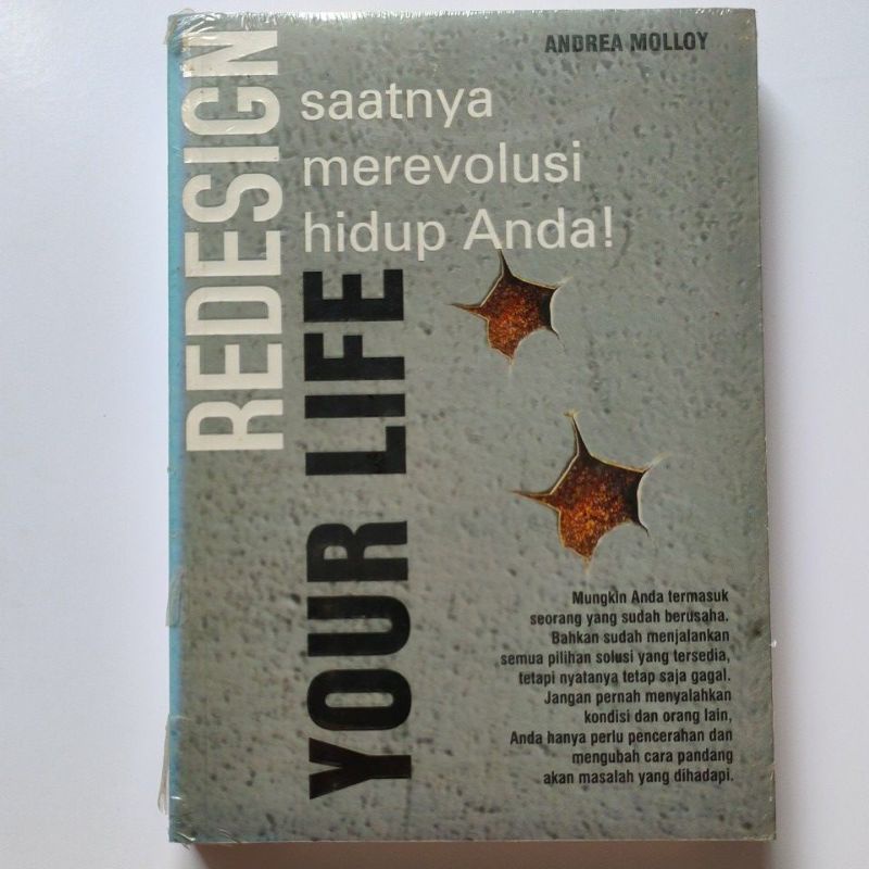 Jual buku motivasi - redesign your life - saatnya merevolusi hidup anda ...