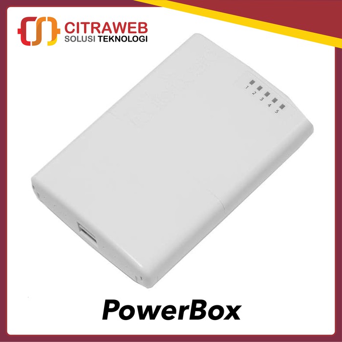 Jual Mikrotik PowerBox | RB750P-PBr2 | Shopee Indonesia
