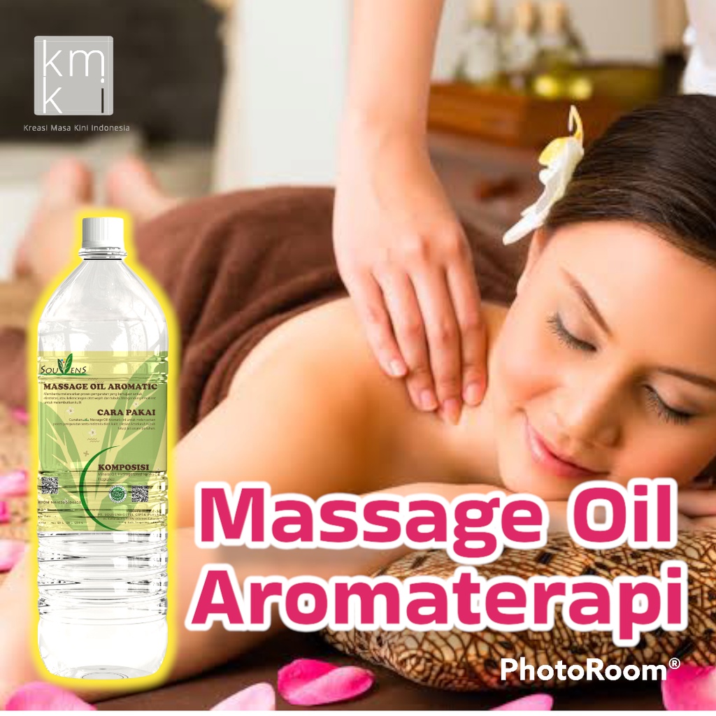 Jual Minyak Pijat Aromaterapi Massage Oil Premium 1L Aroma Jasmine Sudah BPOM | Shopee Indonesia