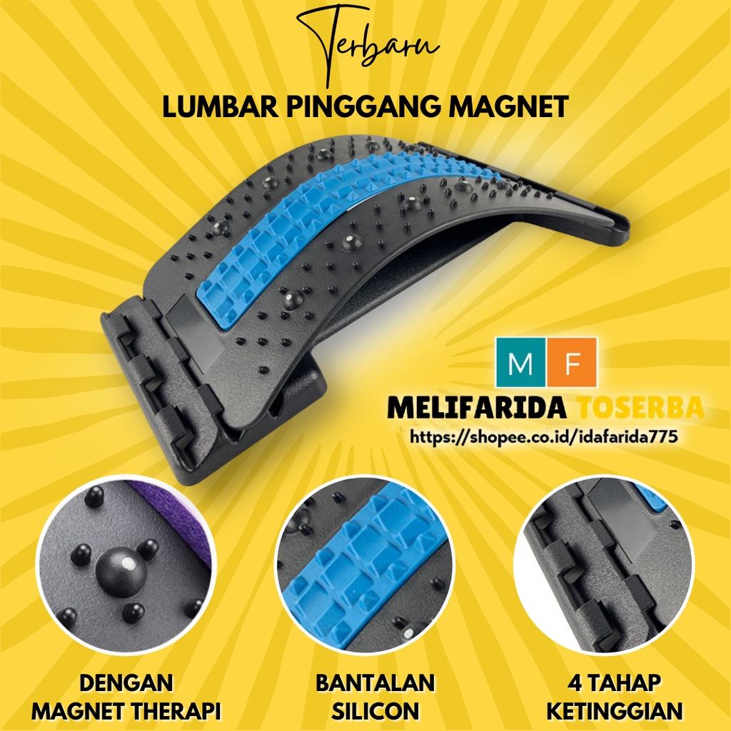 Jual Magic Back Stretcher - BACKCARE PLUS Alat Terapi Pinggang & Tulang Punggung Belakang ...