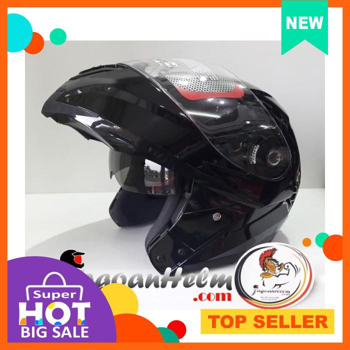 Jual KYT HELM RRX MODULAR FLIP UP SOLID | Shopee Indonesia