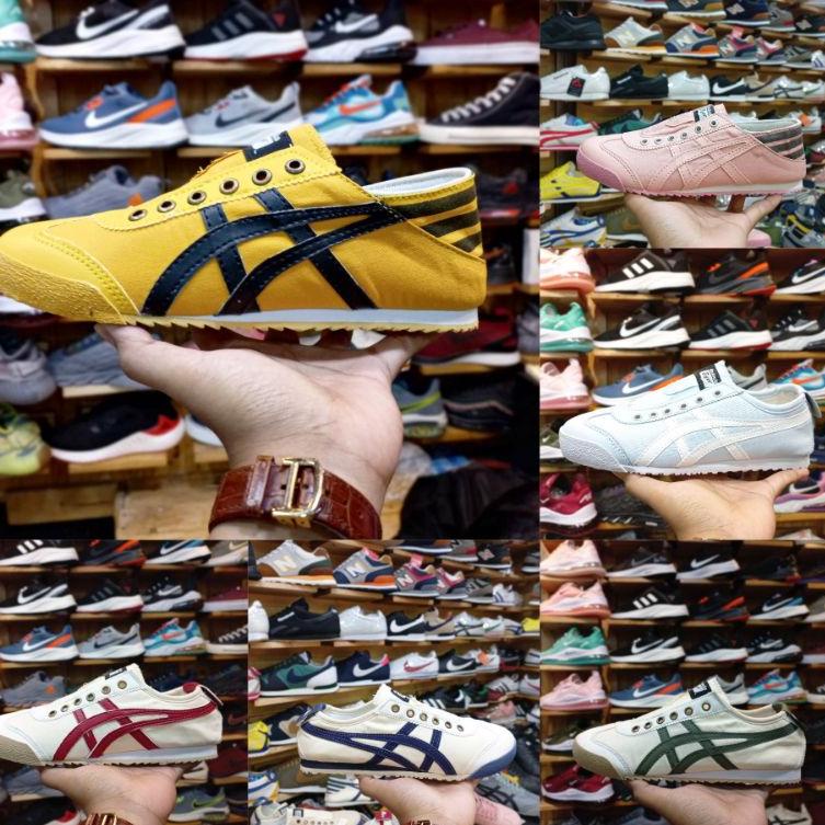 Jual ONITSUKA TIGER SLIP ON, SEPATU S ONITSUKA TIGER SLIP ON BNIB WOMENS BOX R21H | Shopee Indonesia