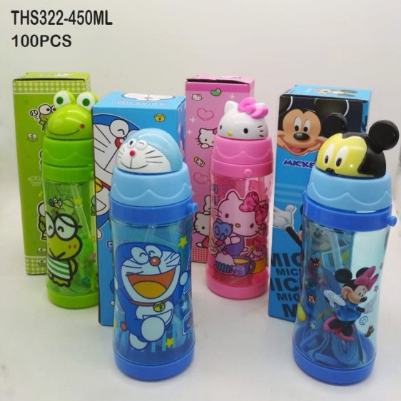 Jual BOTOL MINUM KARAKTER ANAK-BOTOL SEDOT 450ML | Shopee Indonesia