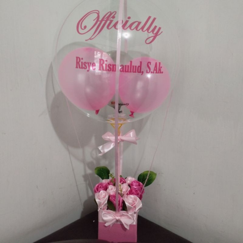 Jual Buket Bunga Balon Wisuda Graduation Birthday | Shopee Indonesia