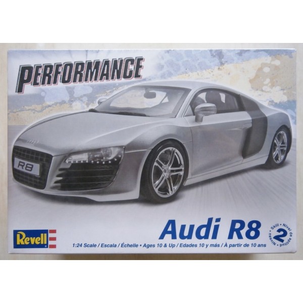 Jual Revell 854211 1/24 Scale Audi R8 Plastic Model Kit from Revell ...
