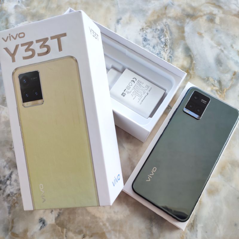 Jual Vivo Y33T 8/128 ram 8 internal 128 Gb Snapdragon Seken like new | Shopee Indonesia
